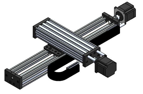 Gantry Robot XY-Single Rail 500x250mm | imakerstore.com