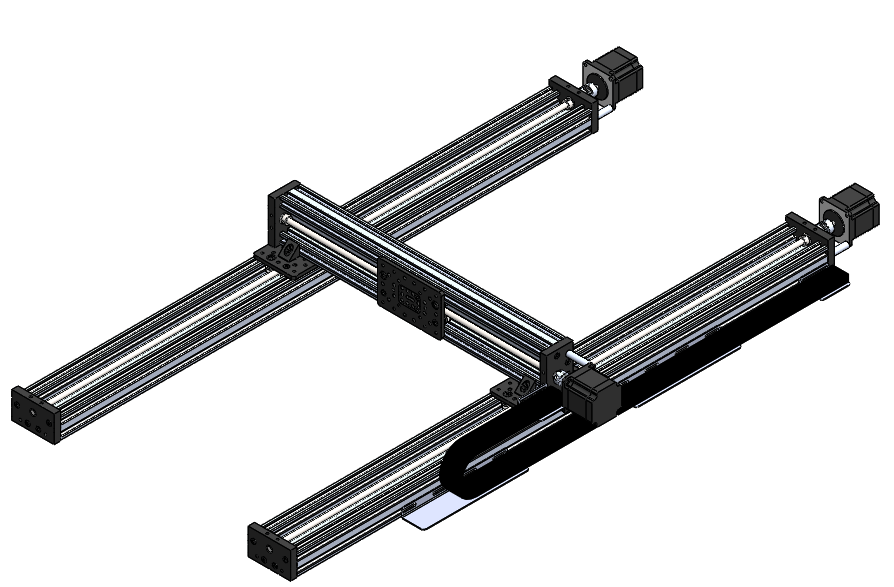 Gantry Robot System XY-Double Rails 1000x500mm | imakerstore.com