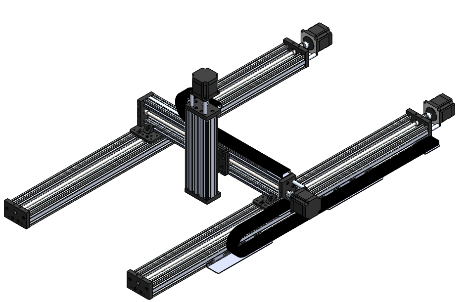 Gantry Robot XYZ-Double Rails 1000x500x250mm | imakerstore.com
