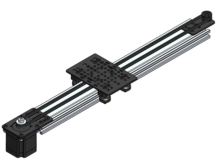 Belt Driven Linear Actuator Kit for NEMA 23 Stepper Motor - High ...