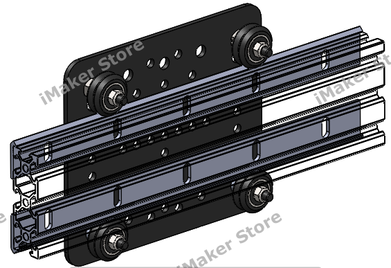 OpenRail Gantry Cart Bundle 20-80mm - Complete & Versatile Kit ...