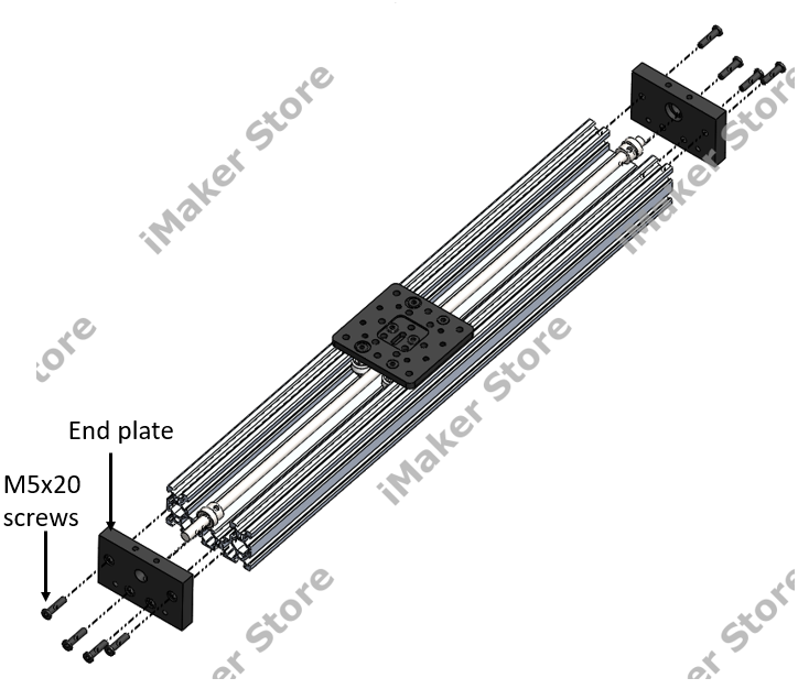 C-beam Actuator Kits Assembly | imakerstore.com