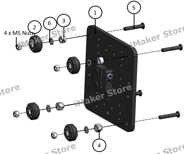 C-Beam Gantry XL Bundle Assembly | imakerstore.com
