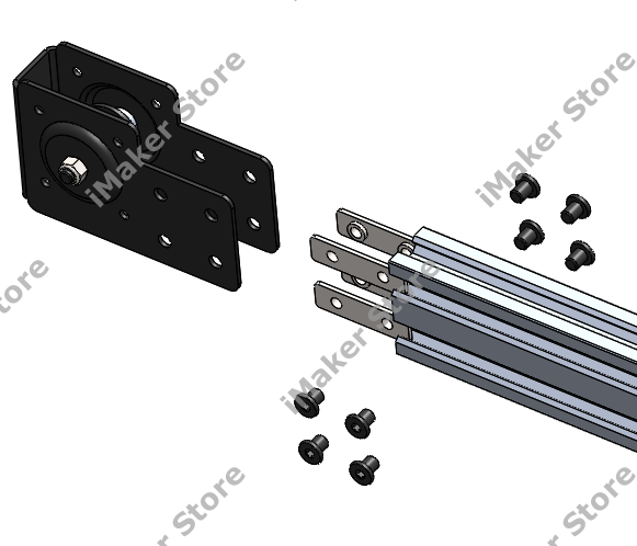 Belt Actuator Kit With Mini Gantry Assembly | imakerstore.com
