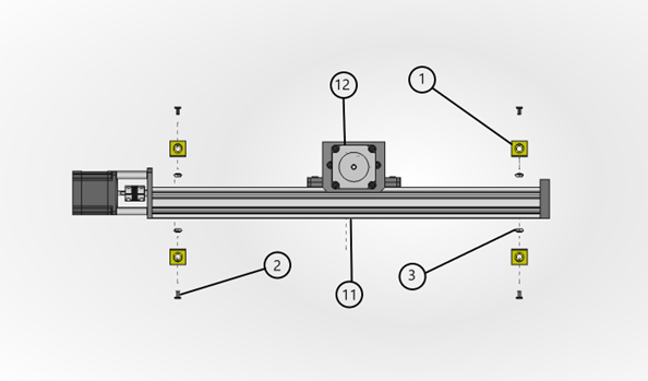 Gantry System XYZ-Double Rails | imakerstore.com